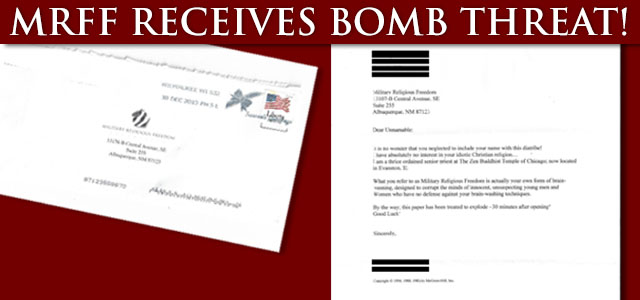 KRQE News 13 – ‘Hate mail’ brings out bomb squad – Military Religious ...