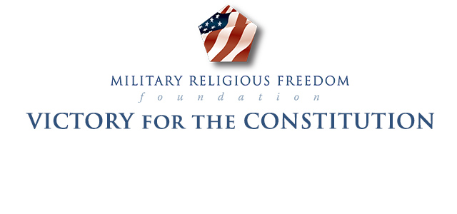 NEW MRFF TRIUMPH – “Thank you for putting a stop to the Altar Call ...