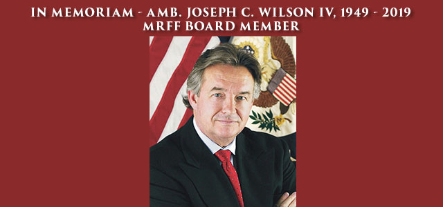 9/27/19 – In Memoriam Joseph C. Wilson IV – Military Religious Freedom ...