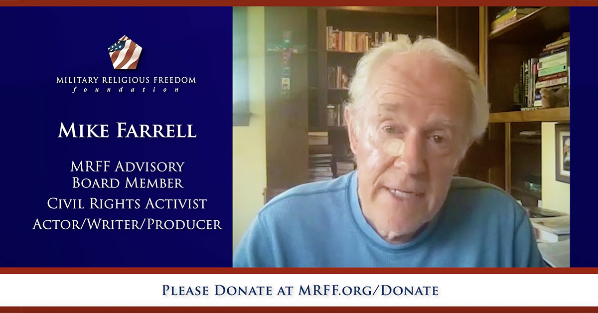 MRFF 2023 Midyear Appeal – Message by MRFF Advisory Board Member Mike ...